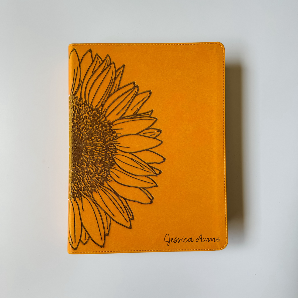 CSB Lifeway Women's Bible - Marigold | Joy Creative Bibles