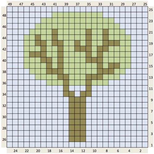 TREE C2C CHART - FREE | The Crafty Co