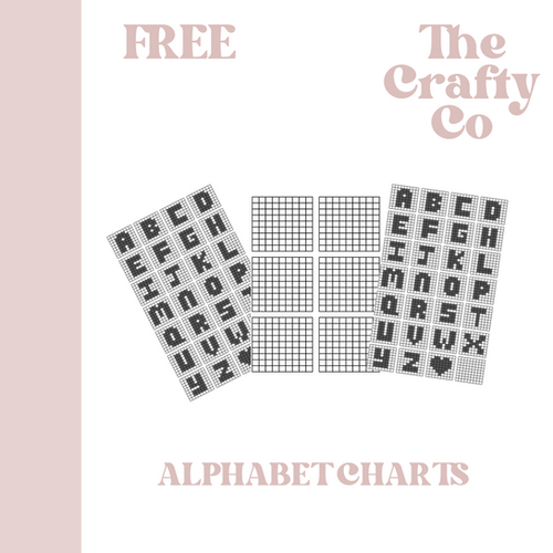 ALPHABET CHARTS - FREE DOWNLOAD | The Crafty Co