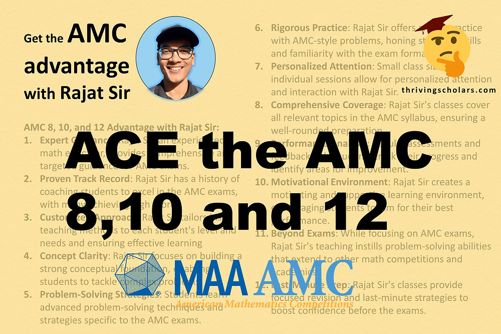 AMC Math Online Classes for class 8 to 12