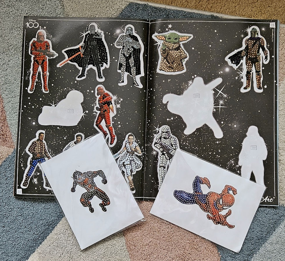 Disney 100 Individual Crystal Art Stickers - Numbers 051 - 102 | Mythic ...