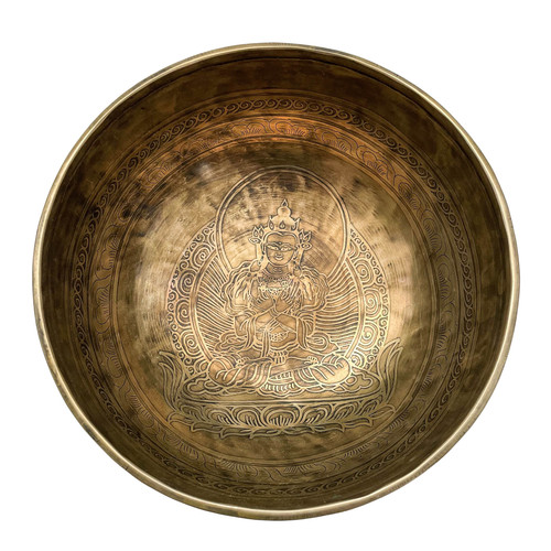 Bol chantant tibétain Vajradhara et Mantra Om Mani Padmé Hum ...