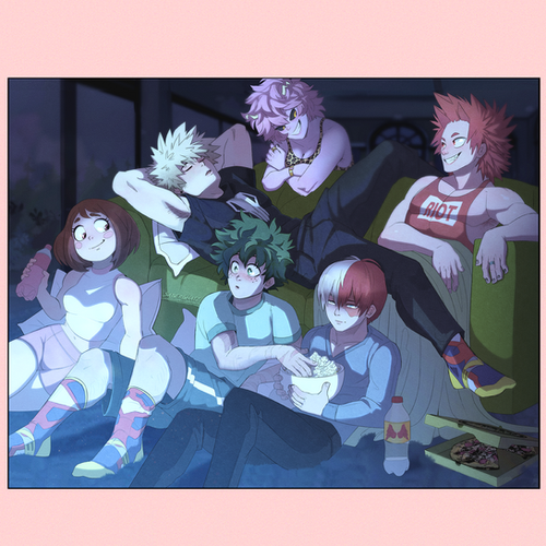 MHA Movie Night Print | SaberGhatz