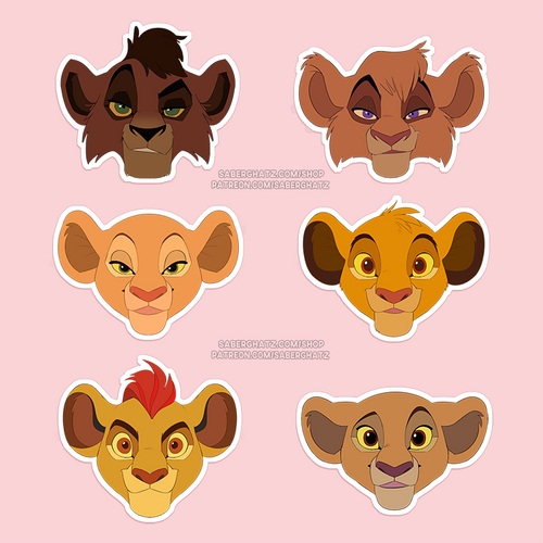 Lion King Stickers | SaberGhatz