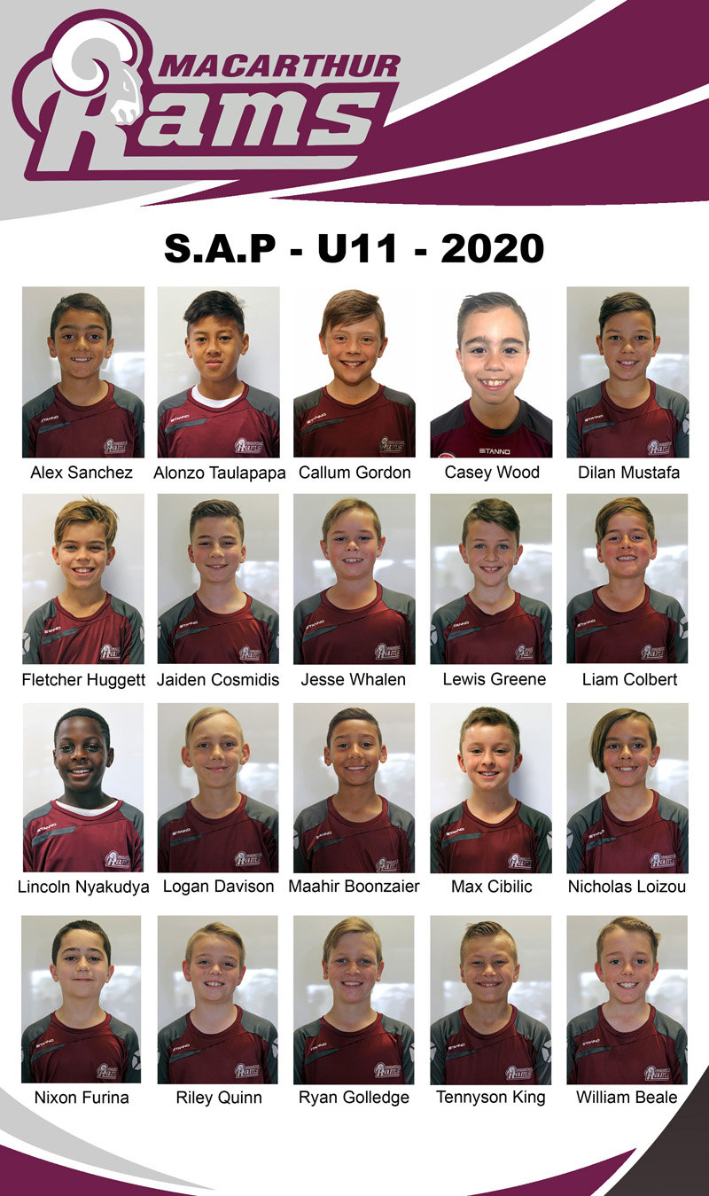 Teams - Macarthur Rams Football Club, Sydney NSW Australia