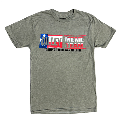 Dilley Meme Team Patriotic Tee | The Dilley Show