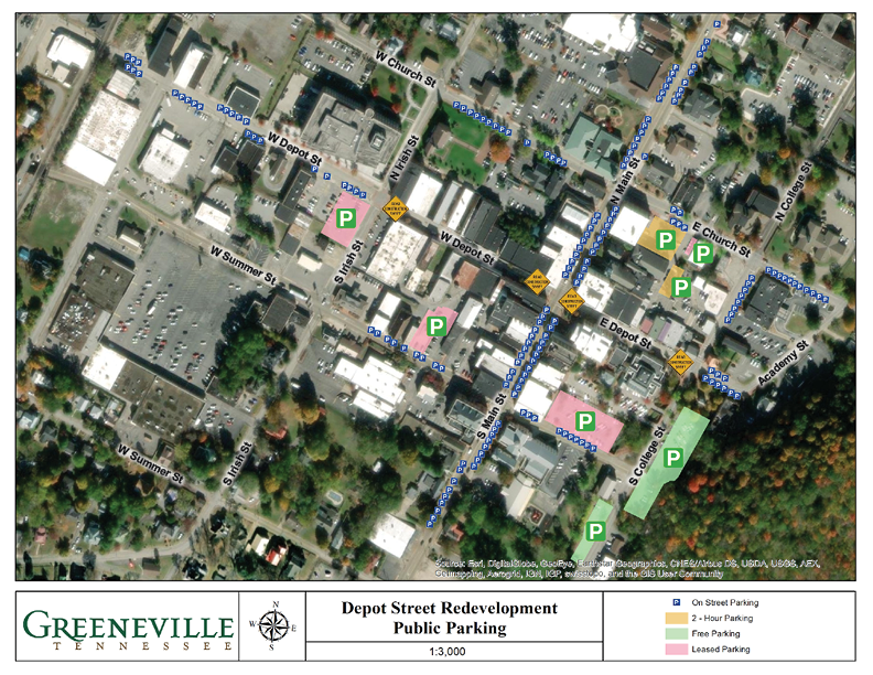 HISTORIC DOWNTOWN GREENEVILLE | STREETSCAPE PROJECT