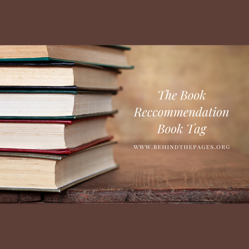 The Book Recommendations Book Tag | Book Talk
