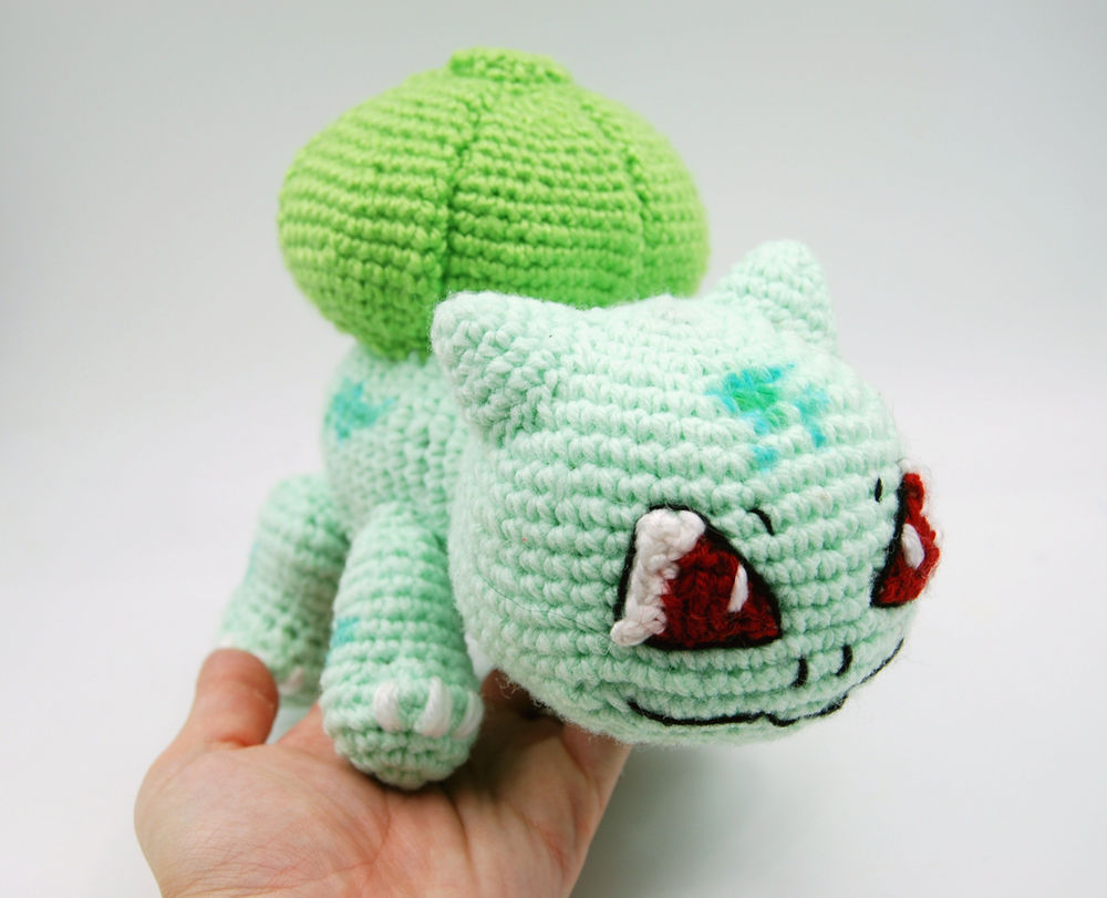 Crochet Bulbasaur Pattern Info