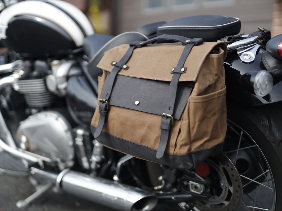 Triumph Speedmaster Saddle Bags With Custom Frame Mounts | Diybikely