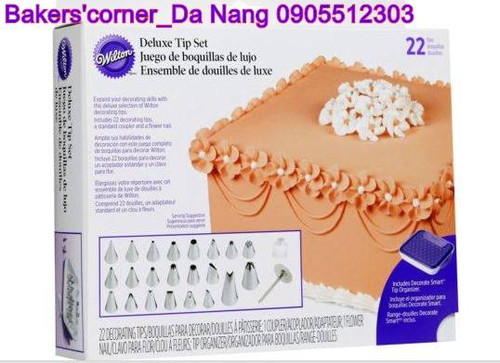 Bộ đuôi 22 cái Wilton Deluxe tip set | trangchu