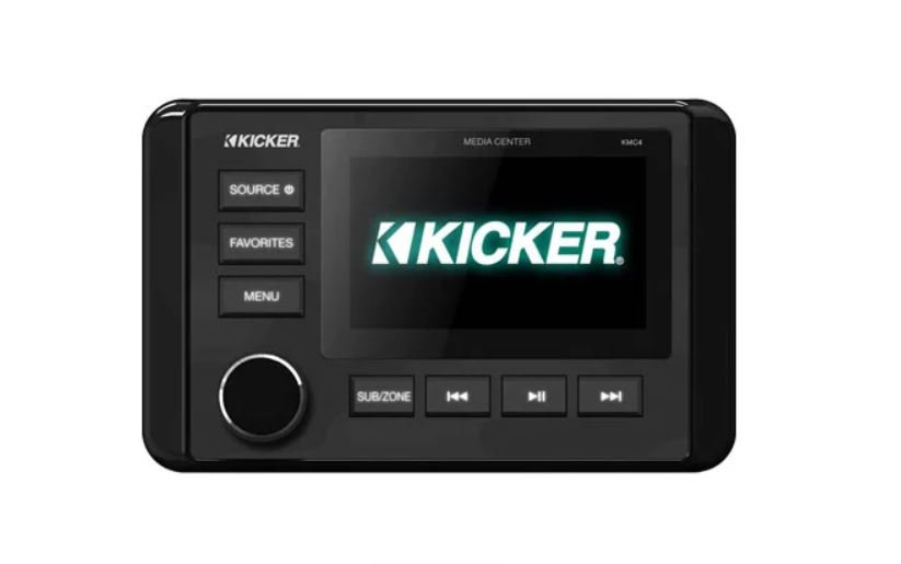 Kicker, Dual zone digital media receiverKMC4