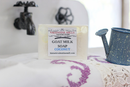 Coconut Goat's Milk Soap | Historic Valentine M