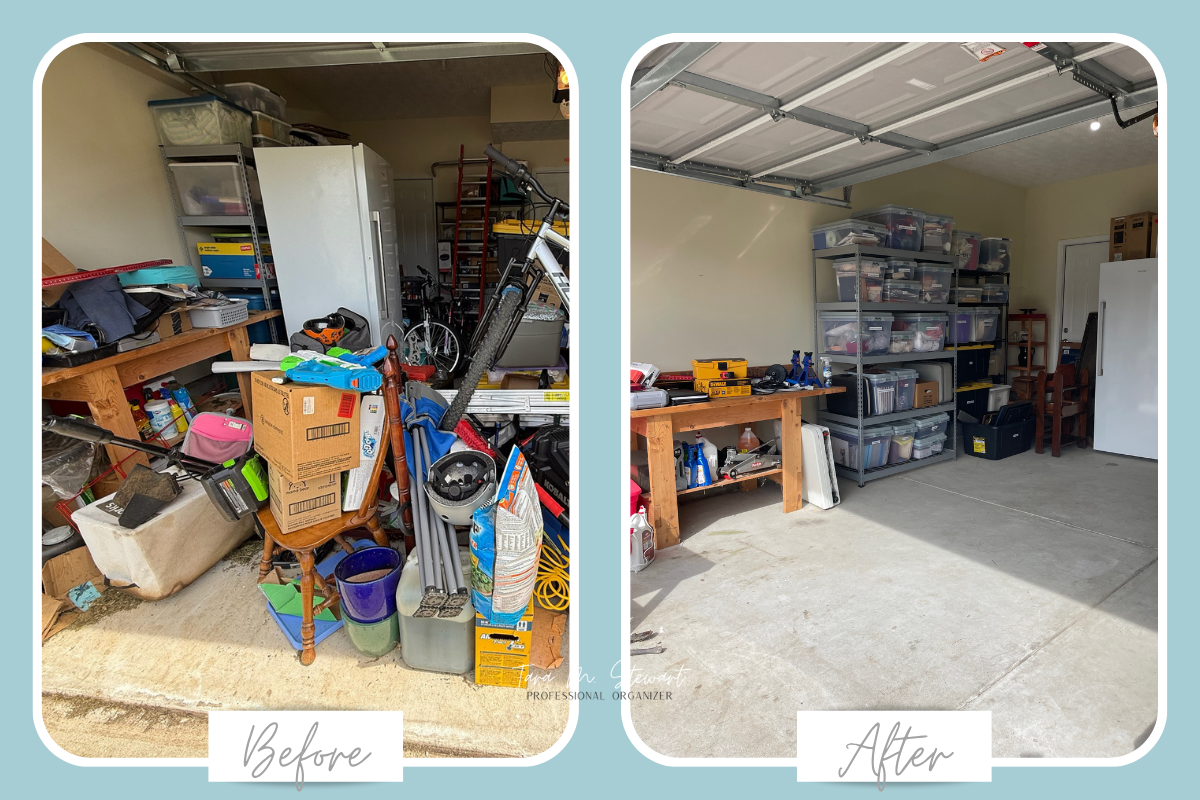 Two Day Garage Declutter: Before-and-After Reveal