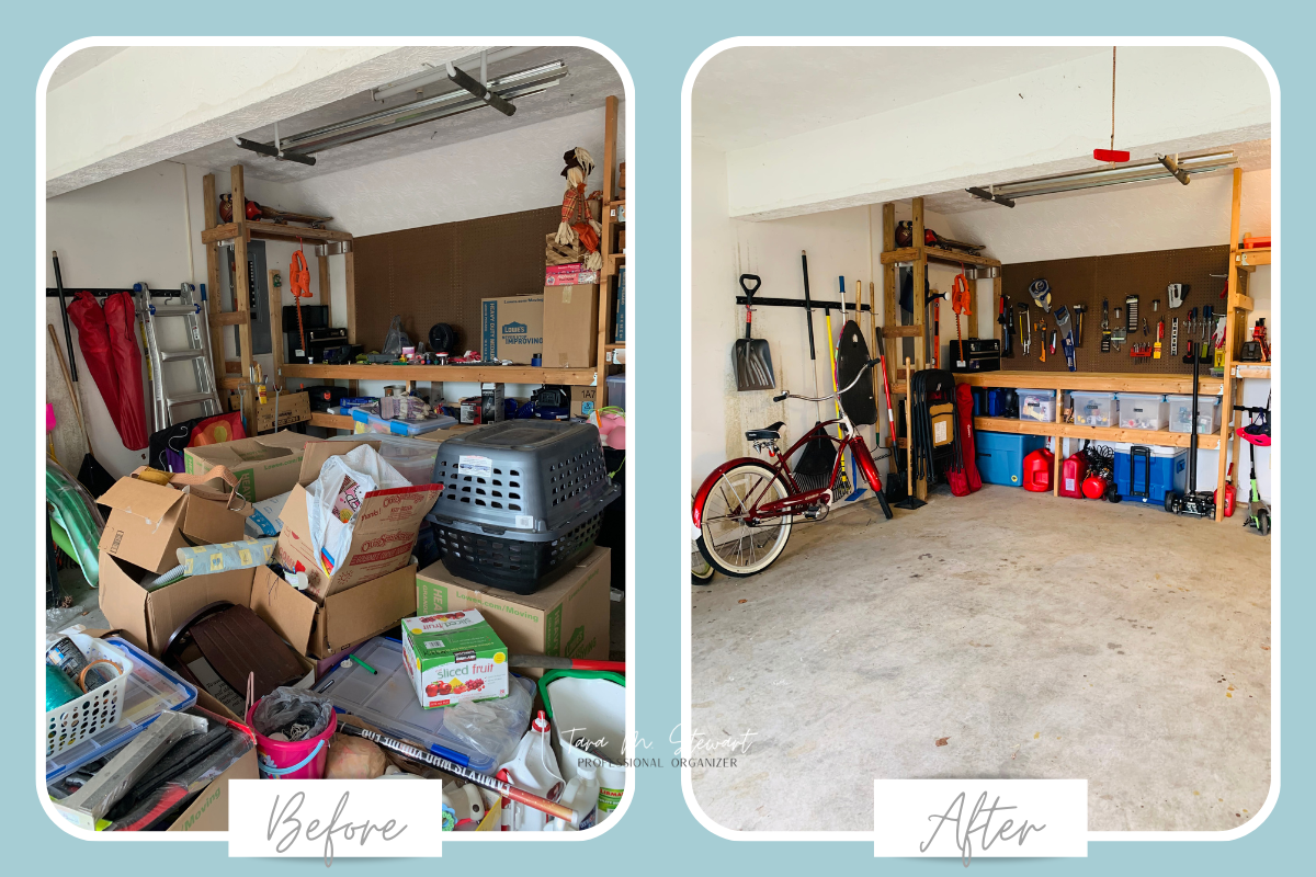 How To Declutter an Overwhelming Garage Step By Step
