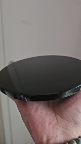 Obsidian Mirror - 13cm | www.sageranch.net