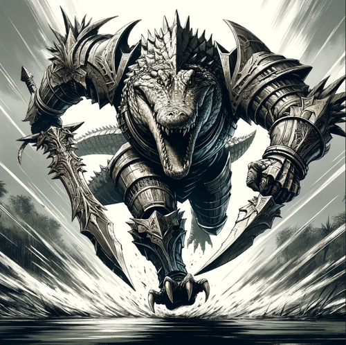 Alligator Warrior | My Site