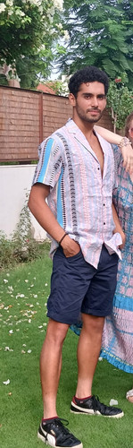 Pink Dobby Shirt | Bonne Blanche