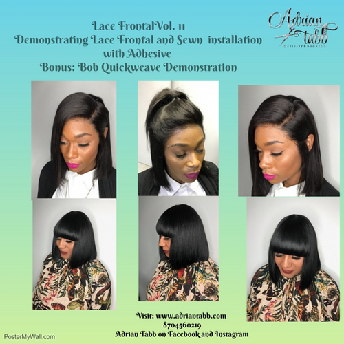 Lace Frontal Installation Vol. Ii | website