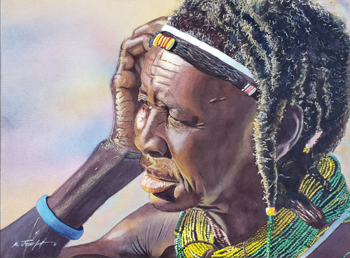 SOLD - The Mumuila Queen | Cane Roots Art