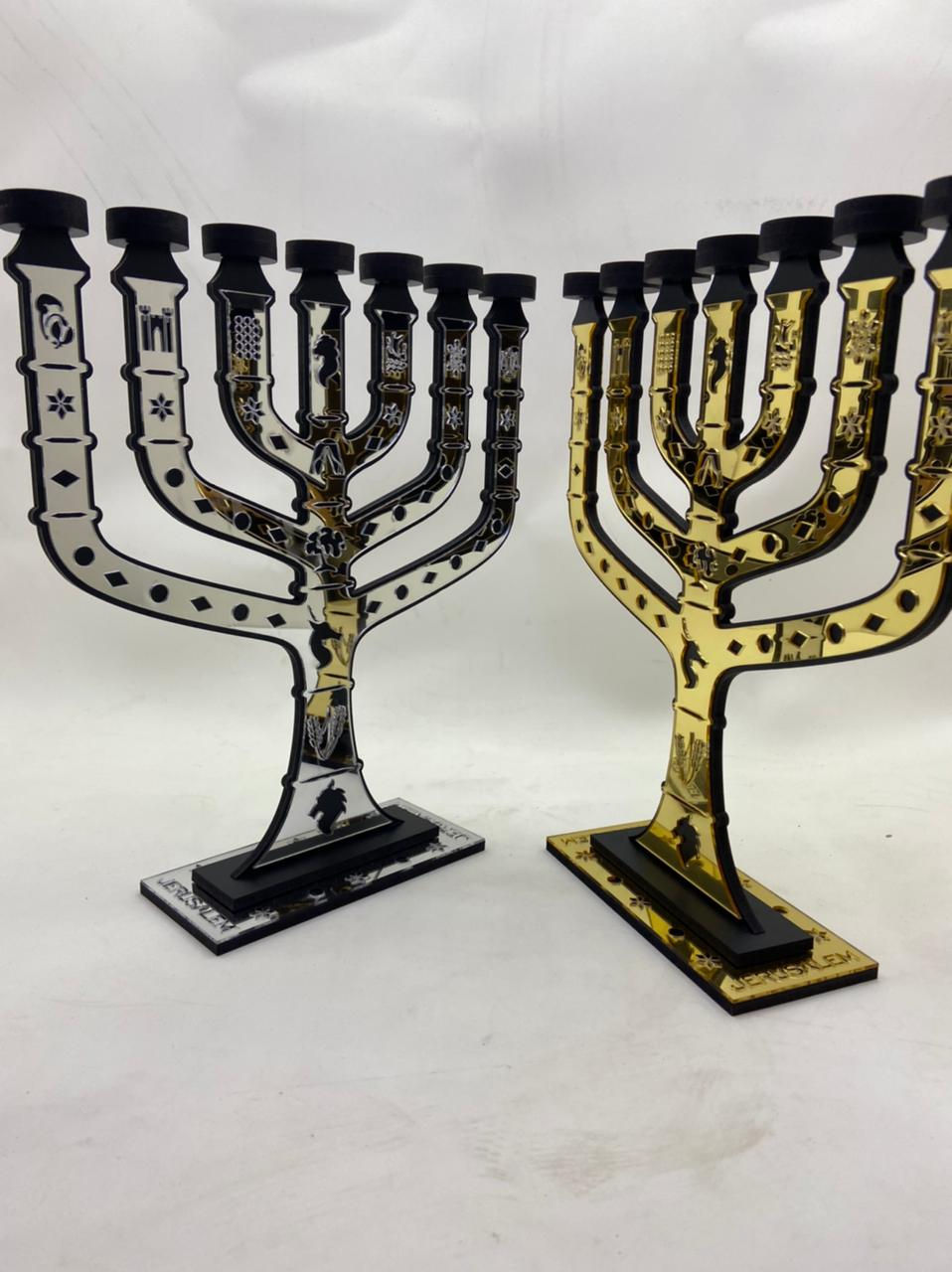 Menora | Brasil | Jerusalem+ Loja Judaica