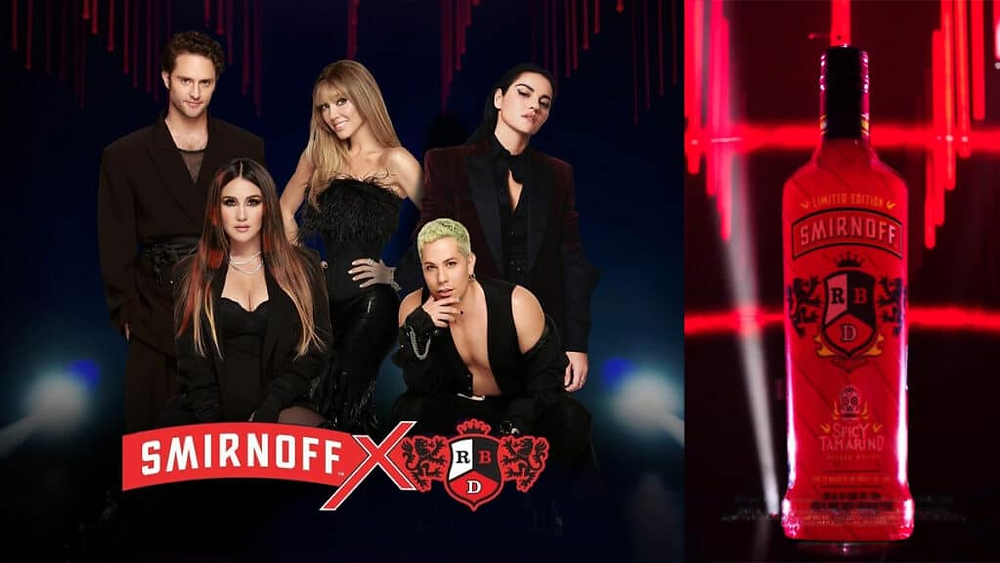 "RBD" tendrá una edición especial de vodka tras su reencuentro. 🥃🎶