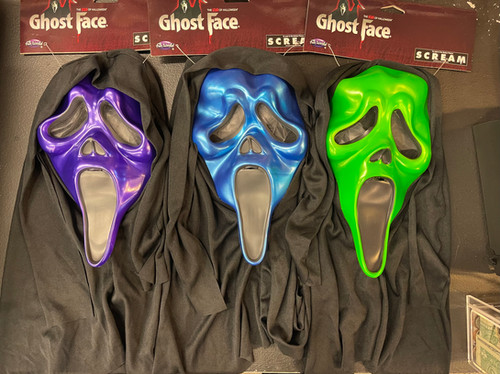 Metallic Ghostface Mask | Crypt Keepers