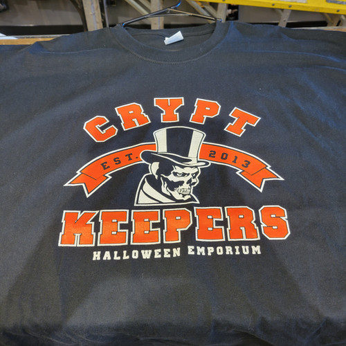 Crypt Keepers Halloween Emporium T-Shirt | Crypt Keepers
