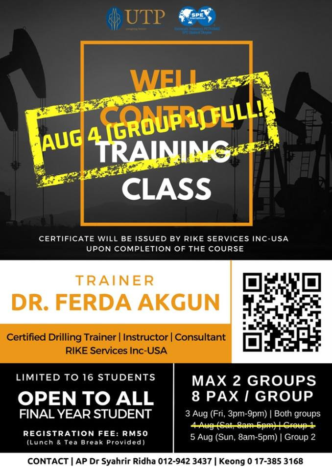 Well Control Training Class