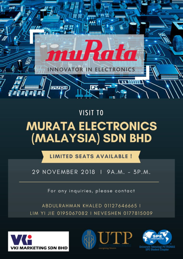 Visit to MURATA ELECTRONICS (MALAYSIA) SDN BHD