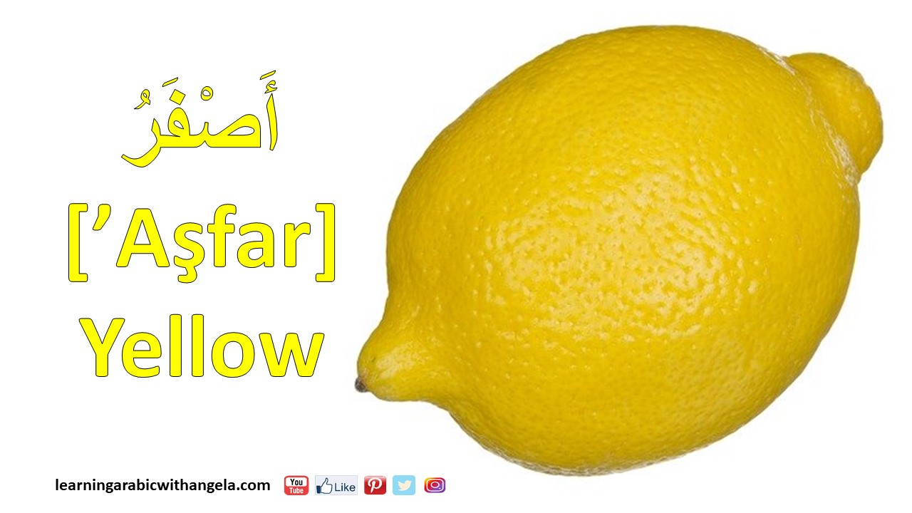 Colors in Arabic