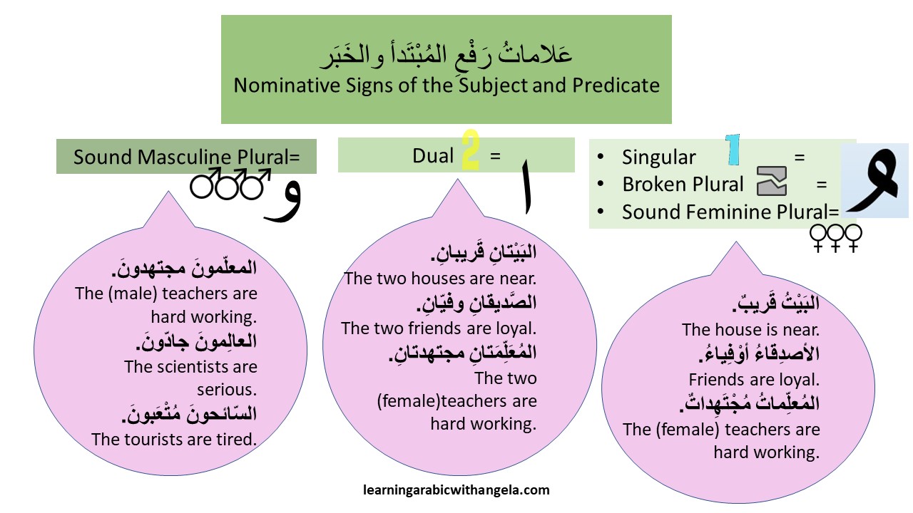 The Subject and the Predicate in Arabic Grammar