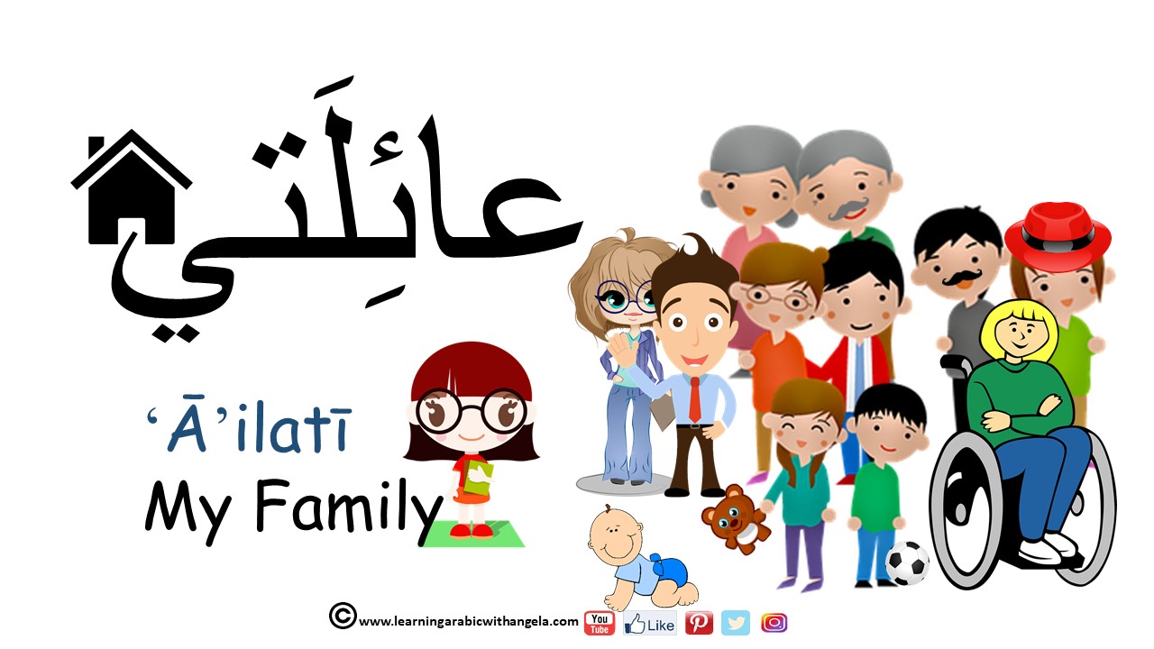 "My Family", Family Members in Arabic