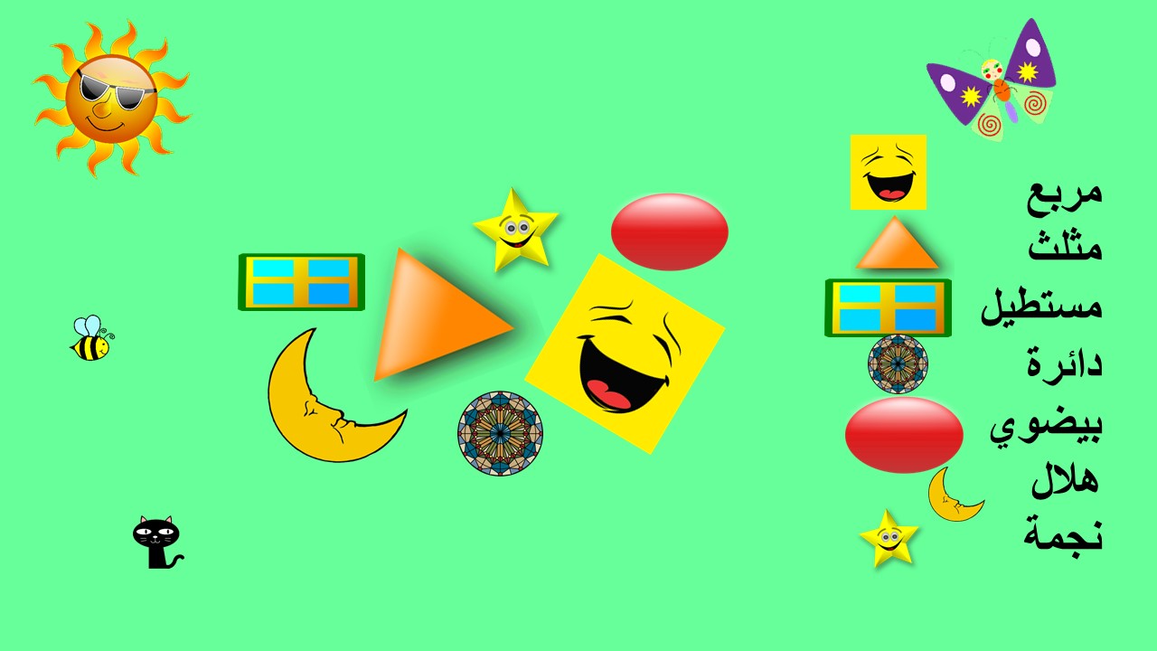 Shapes in Arabic Language