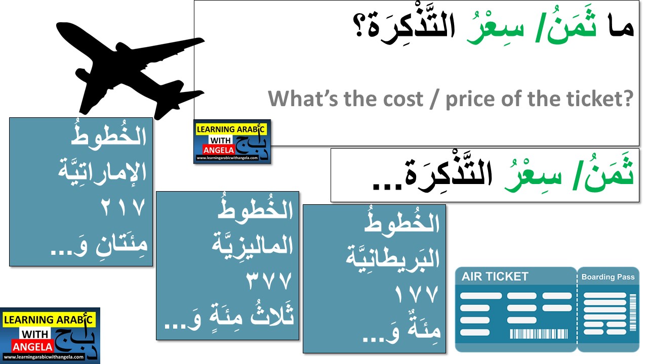 Making Bookings in Arabic