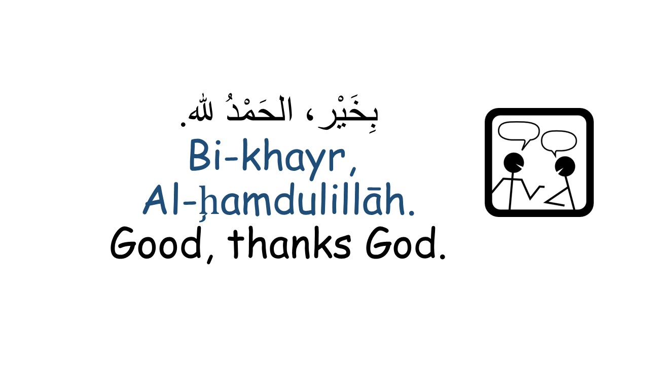 Greeting and Self Introduction in Arabic