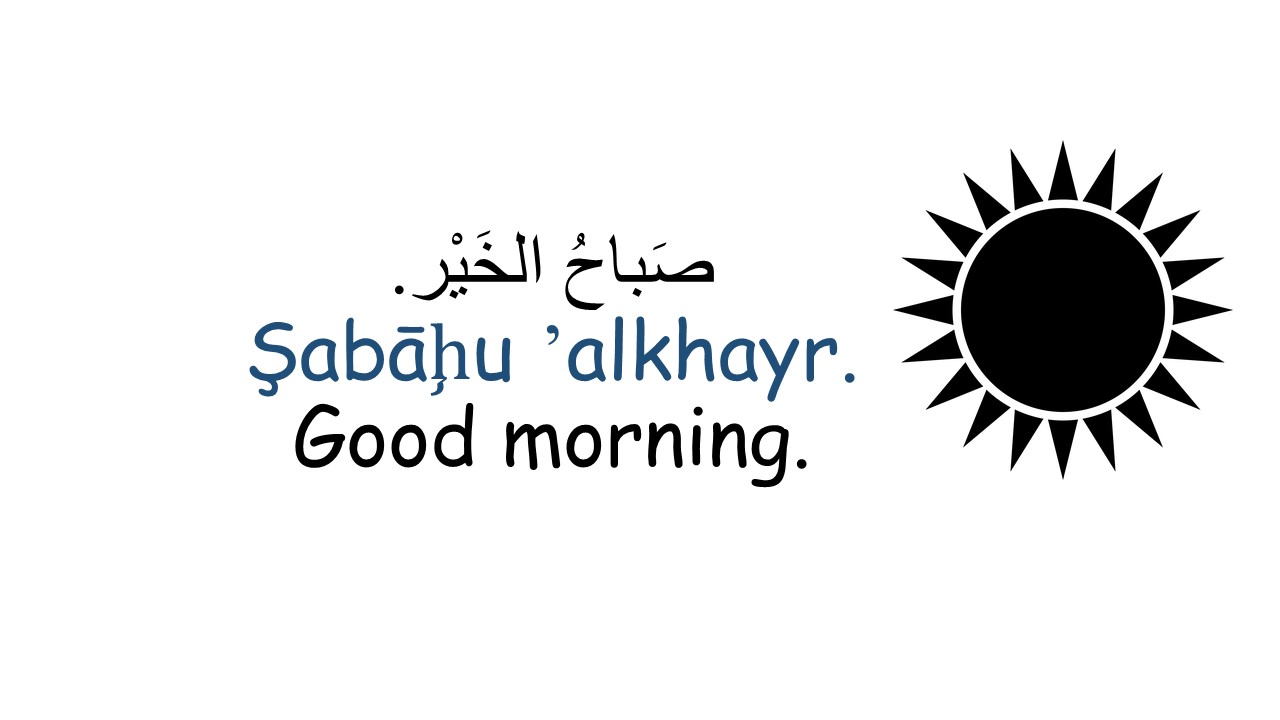 Greeting and Self Introduction in Arabic