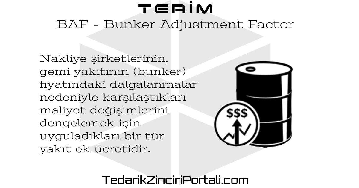 BAF - Bunker Adjustment Factor