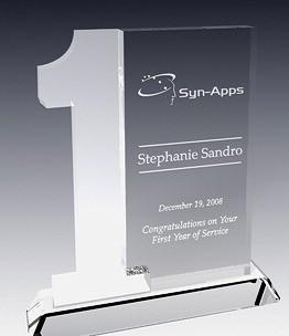 Number One Plaque | Delhi Trophy Awards