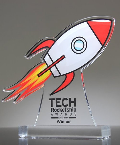 Acrylic Rocket Award | Delhi Trophy Awards