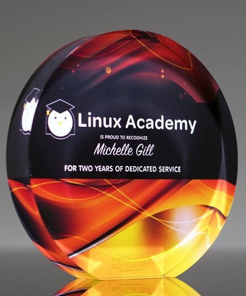 Acrylic Surround Circle | Delhi Trophy Awards