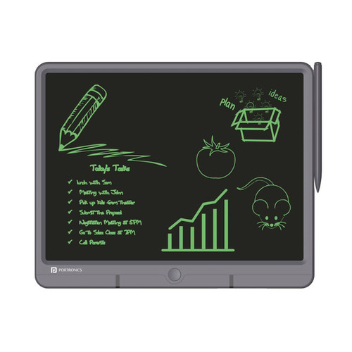 Portronics Ruffpad 15 Re-Writable LCD Screen Delhi, Cheap Portronics ...