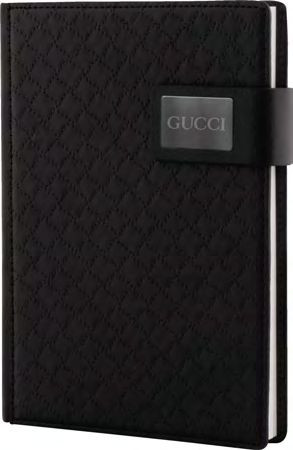 Diary A5 Hard Cover Notebook Textured Vegan Leather Gucci DM-022 ...