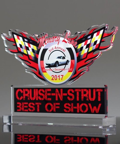 Custom Acrylic Car Show Award | Delhi Trophy Awards