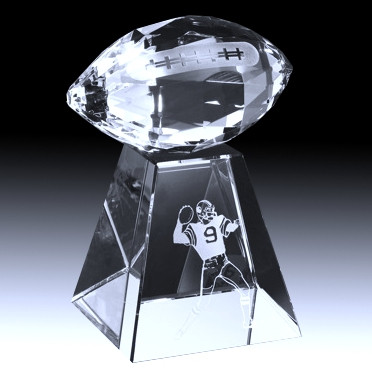 Crystal Football Trophy | Delhi Trophy Awards