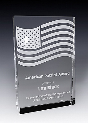 American Flag Plaque | Delhi Trophy Awards