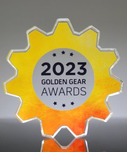 Gear Award Paperweight | Delhi Trophy Awards