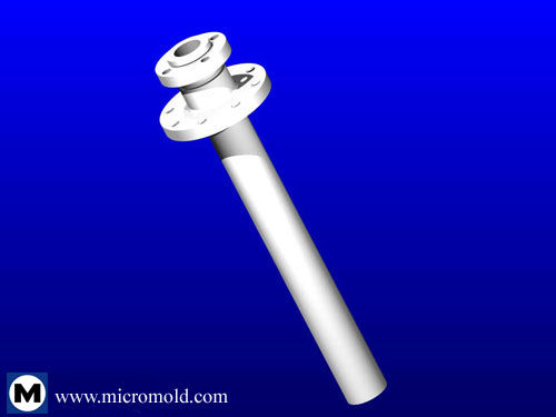 Double Flanged Lined & Jacketed Steel Dip Pipe, 1