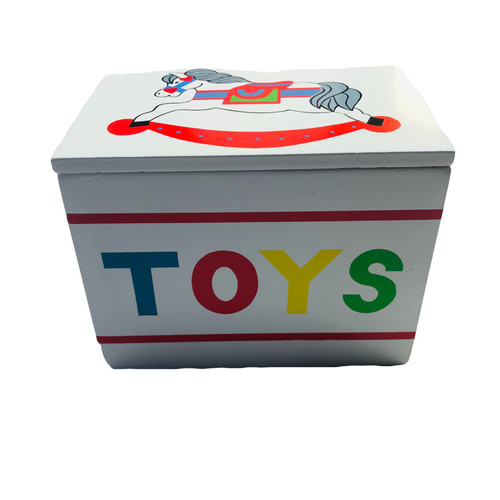Vintage Toy Box + Wooden Figurines | rokabye