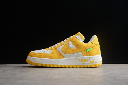 LV X NIKE AIR FORCE 1 YELLOW | Hollow Tips